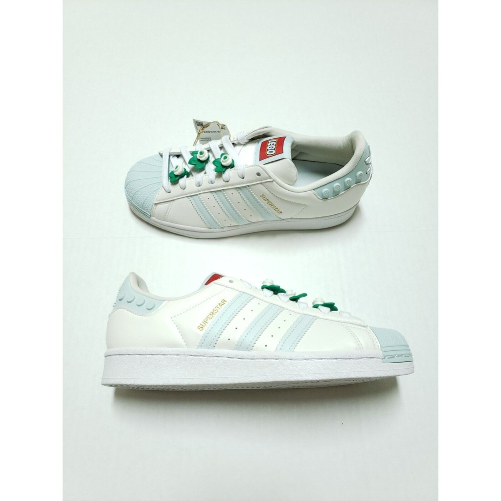 Adidas Superstar Originals X Lego Blue Ice Mint Gx720… - Gem